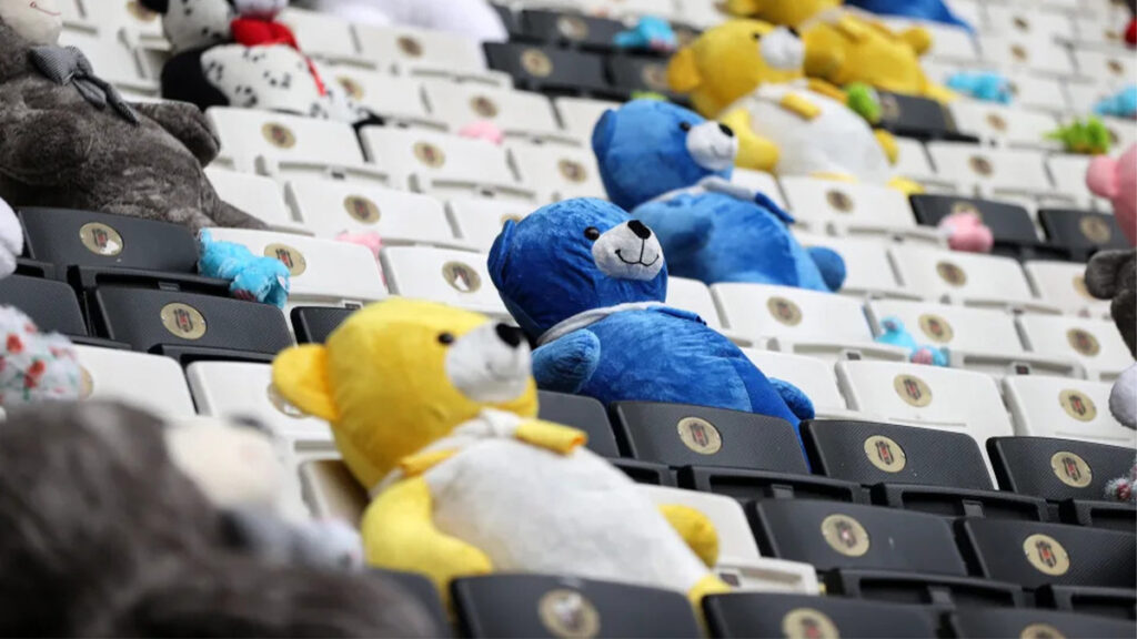Teddy bears rain down on pitch during football match (Video) – Sri ...