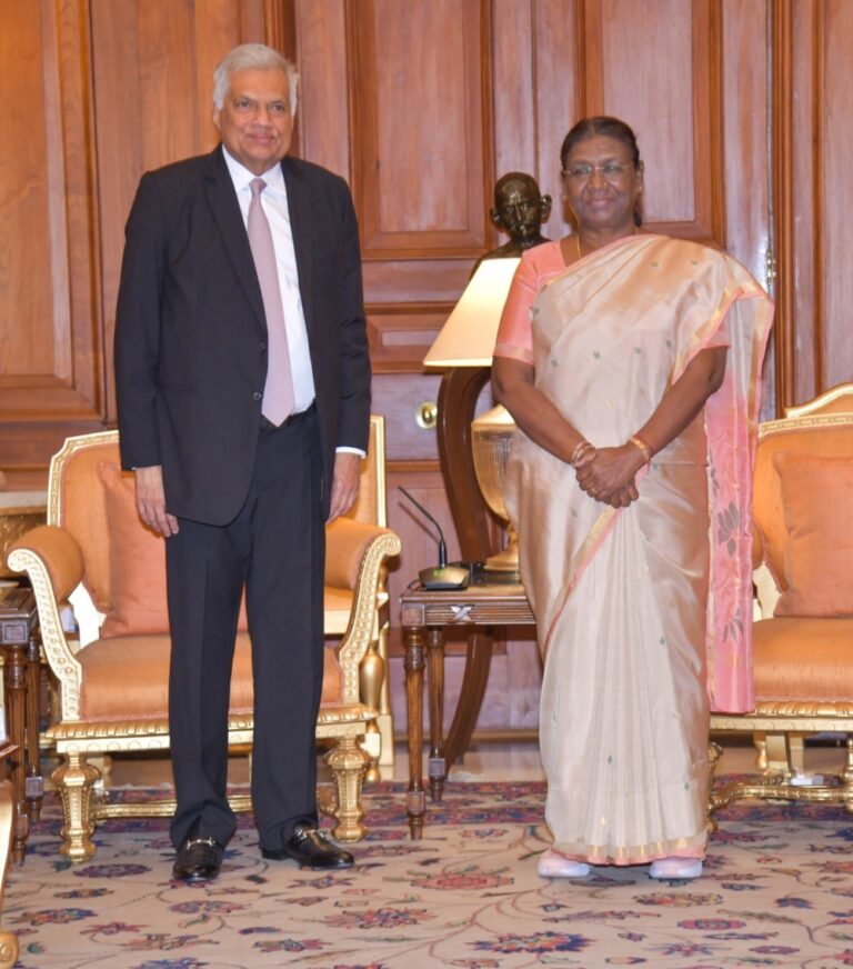 President Ranil meets Indian counterpart – Sri Lanka Mirror – Right to ...