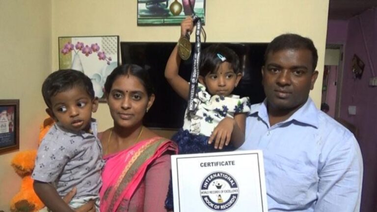 3-yr old girl from Kotagala sets int’l record (Pics) – Sri Lanka Mirror ...