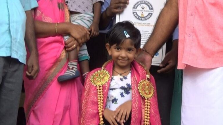 3-yr old girl from Kotagala sets int’l record (Pics) – Sri Lanka Mirror ...
