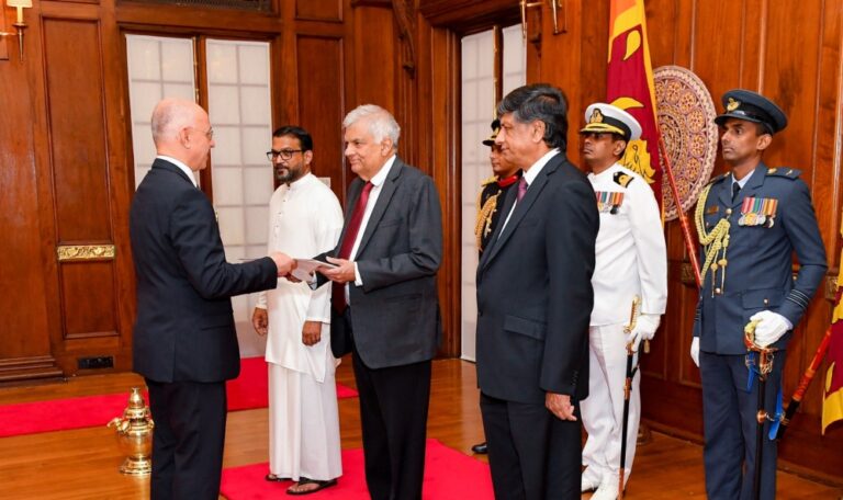 3 new diplomatic envoys present credentials to the President – Sri ...