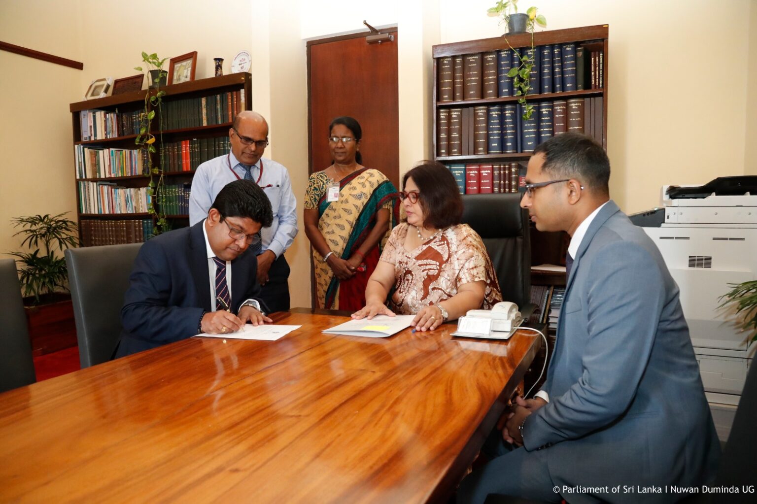 New Dy. Secretary General of Parliament assumes duties – Sri Lanka ...
