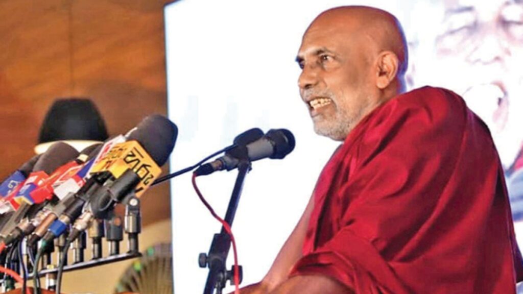 Rahula Thera explains consequences of lateness to Sajith – Sri Lanka ...
