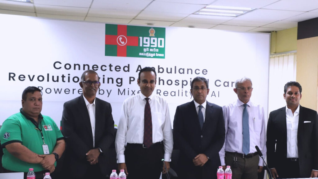 1990 Suwa Seriya further empowered with Mixed Reality & AI (Video) – Sri Lanka Mirror – Right to ...