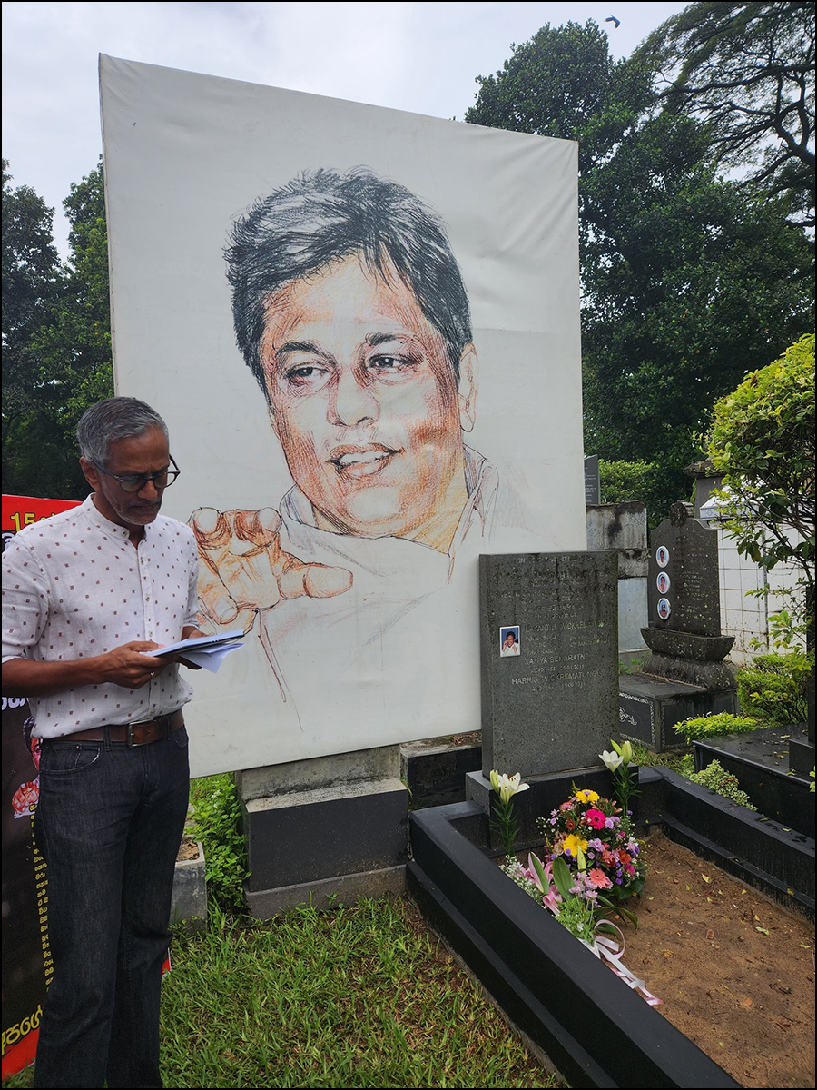 End impunity for Lasantha’s killing – AI (Pics) – Sri Lanka Mirror ...