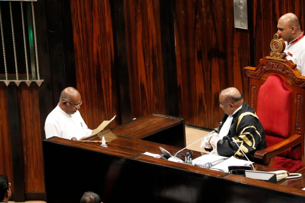 Muthukumarana sworn in as MP – Sri Lanka Mirror – Right to Know. Power ...