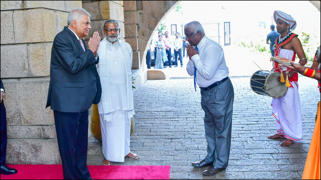 ‘Nekath Seettuwa’ presented to the President (Pics) – Sri Lanka Mirror ...