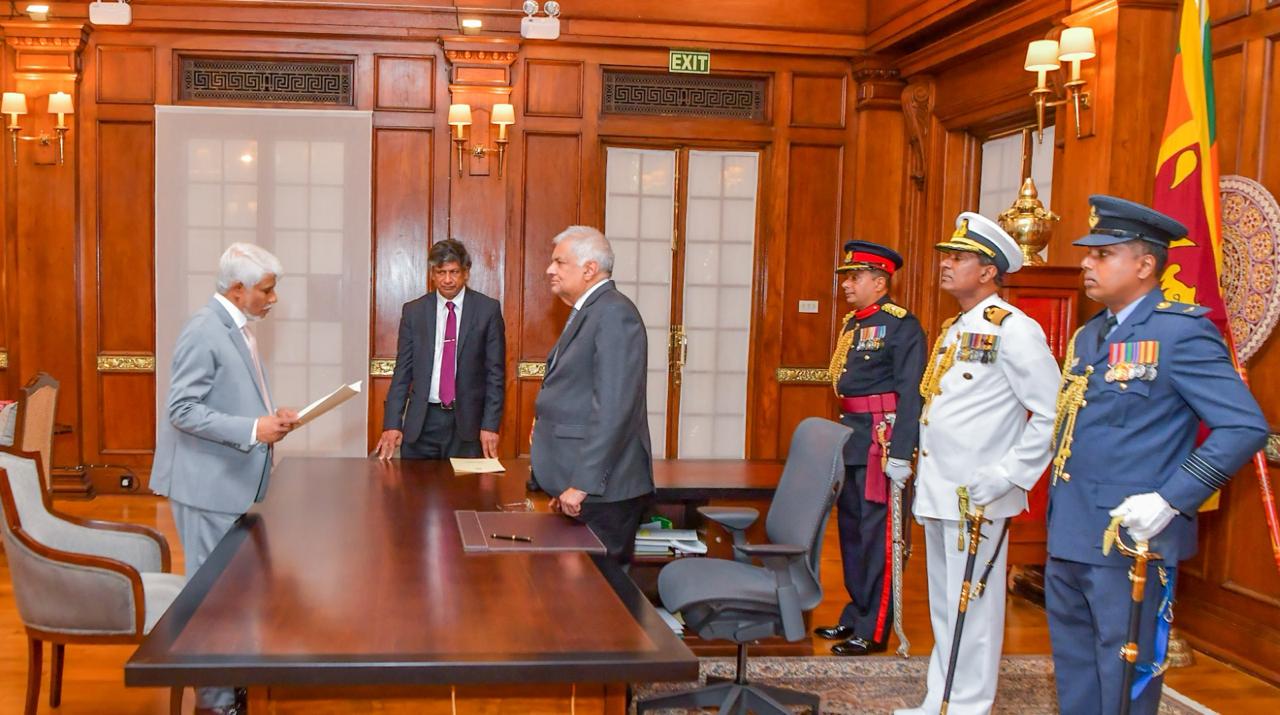 2 governors take oaths – Sri Lanka Mirror – Right to Know. Power to Change