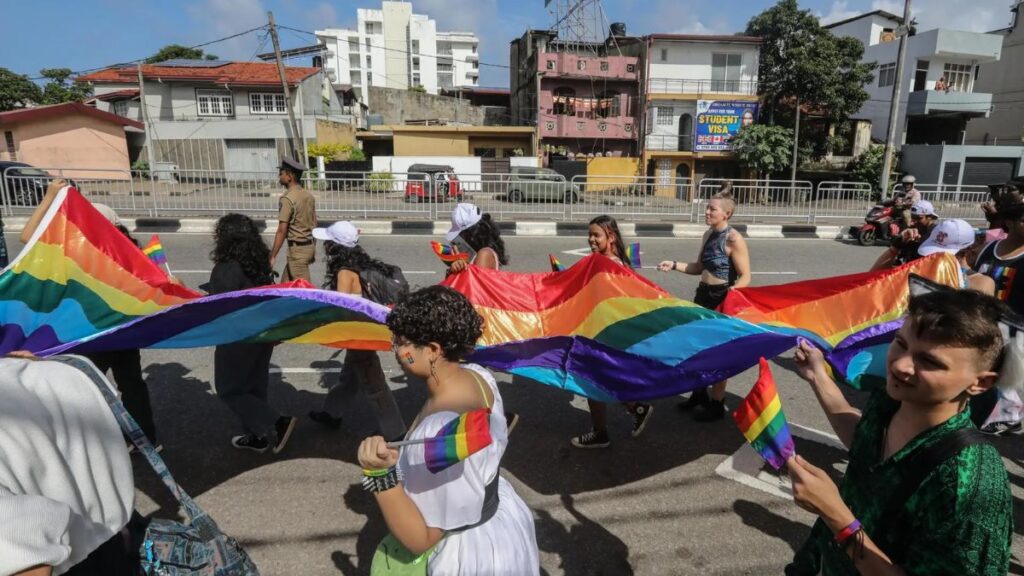 LGBTQ+ community celebrates pride with vibrant parade in Colombo – Sri ...