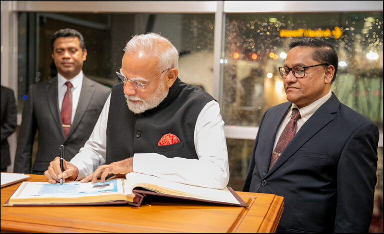 Indian PM Narendra Modi arrives in Sri Lanka (Pics) – Sri Lanka Mirror ...