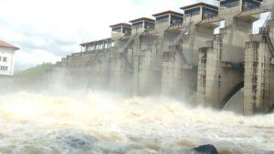 Spill gates of Deduru Oya & Polgolla reservoir, opened – Sri Lanka ...