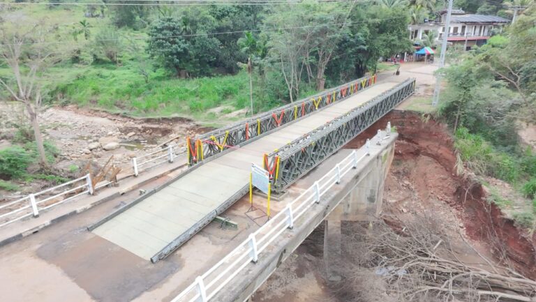 First Bailey Bridge under Indian Assistance package, inaugurated – Sri ...