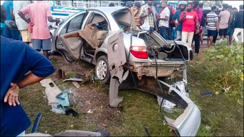 Four killed in fatal accident on Paranthan–Mullaitivu main road – Sri ...